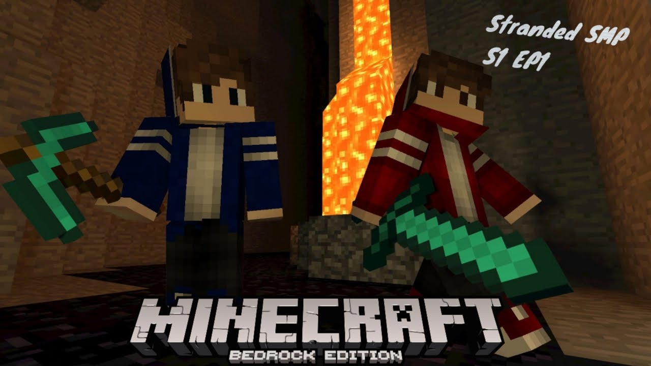 STRANDED SMP S1 EP:1 (MCPE) - YouTube