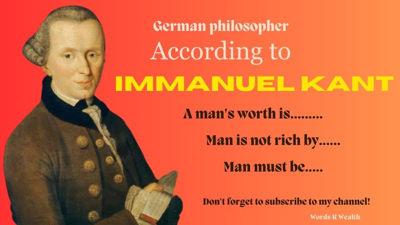 Immanuel Kant| Timeless Quotes for Intellectual Enlightenment #Words R ...