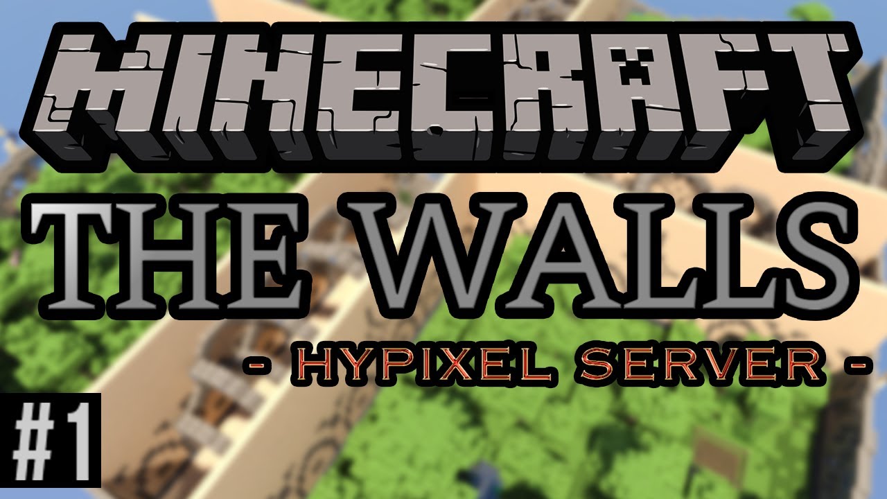 Minecraft: The Walls PvP (Hypixel Server) - How To Win A Game - YouTube