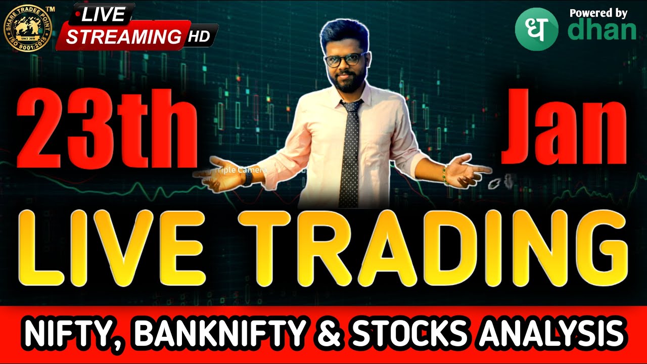 Live trading Banknifty nifty Options | Nifty Prediction live | Share Tradee Point | @DhanHQ ...