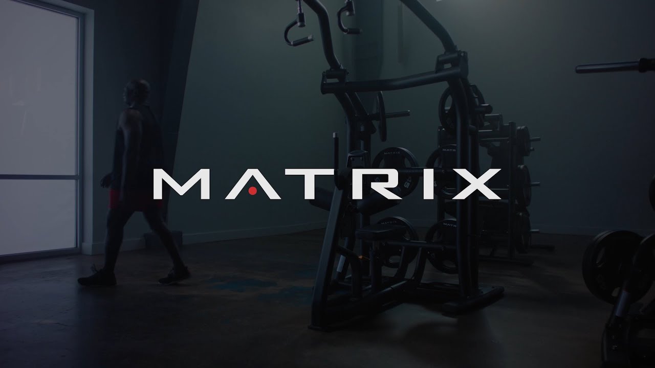 Plate-loaded High Row Machine | Matrix Fitness Strength - YouTube
