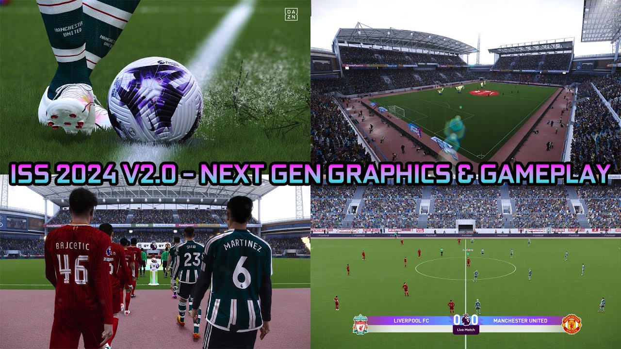 ISS 2024 V2.0 - NEXT GEN GRAPHICS & GAMEPLAY - PES 2021 & FOOTBALL LIFE ...