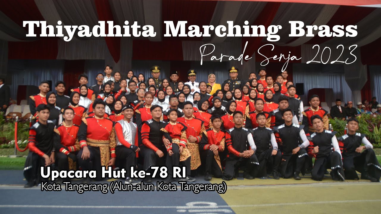 Marching Band Thiyadhita Marching Brass @ Parade Senja 2023 - YouTube