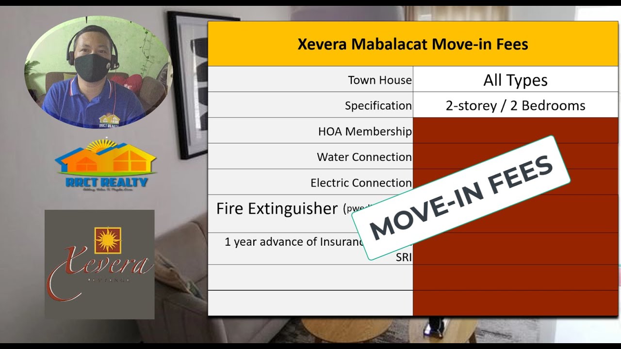 Move in fees - YouTube