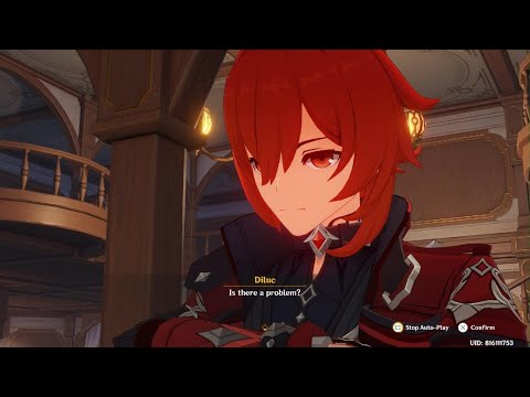DILUC BECOMES THE FATUI Genshin Impact CUTSCENE - YouTube