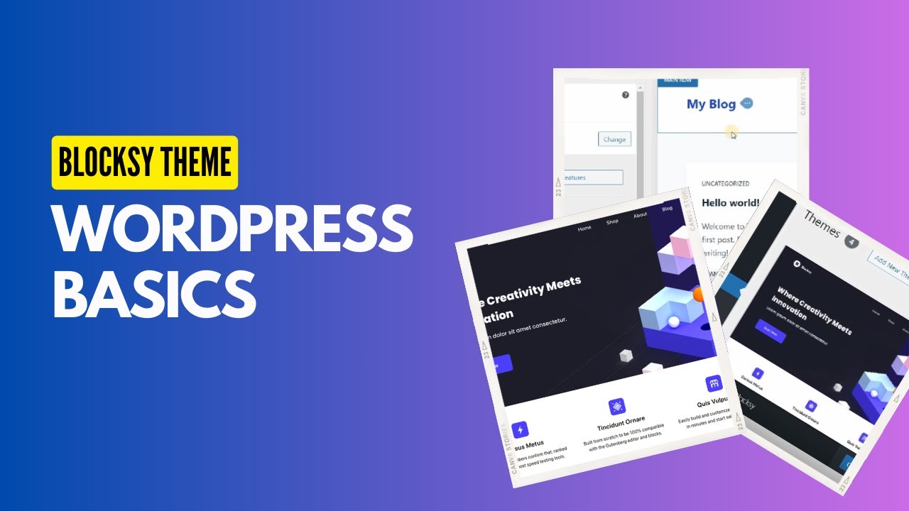 WordPress Tutorial - Blocksy Theme Header Customization - Part -1 (Edit ...