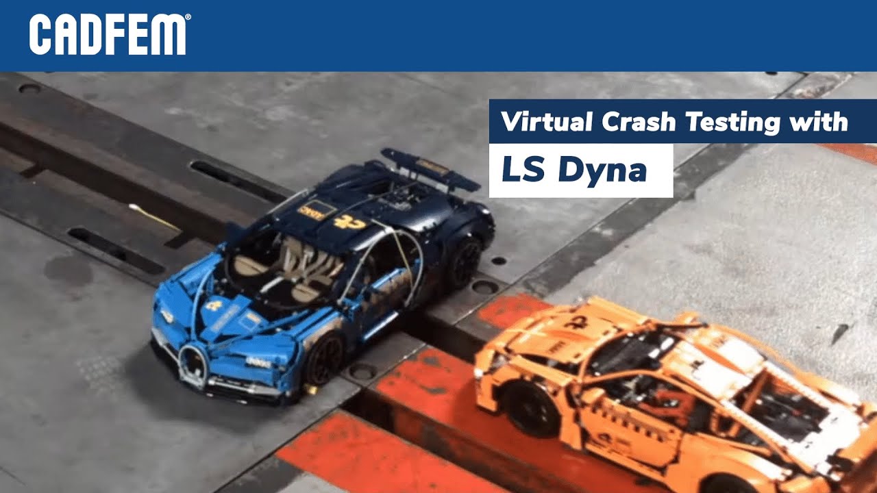 LS-Dyna Virtual Crash Testing l CADFEM India - YouTube