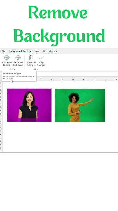 "Excel Made Easy: Remove Image Backgrounds Like a Pro in Seconds!" #excel #trend #excellife # ...