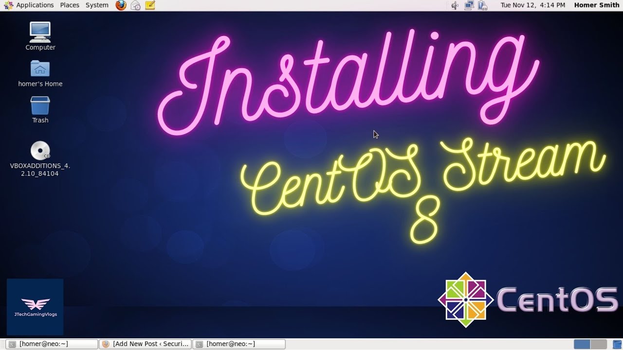 Operating System | How to install CentOS Stream 8 on VMWare Workstation ...