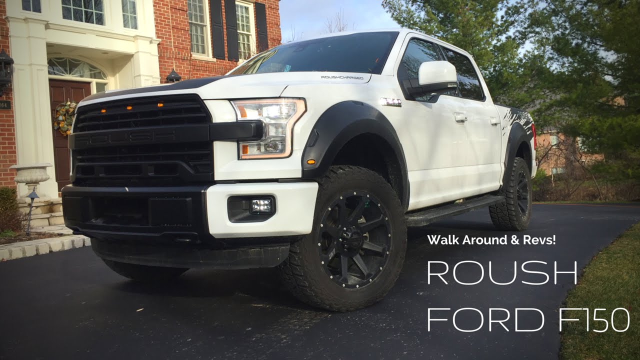 2016 ROUSH F-150 WALK AROUND and REVS - YouTube