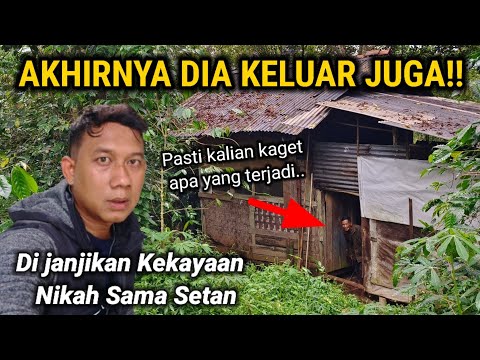 INI DIA ORANGNYA!! GAK NYANGKA NEKAT TINGGAL DAN TIDUR DI GUBUK REYOT TENGAH HUTAN