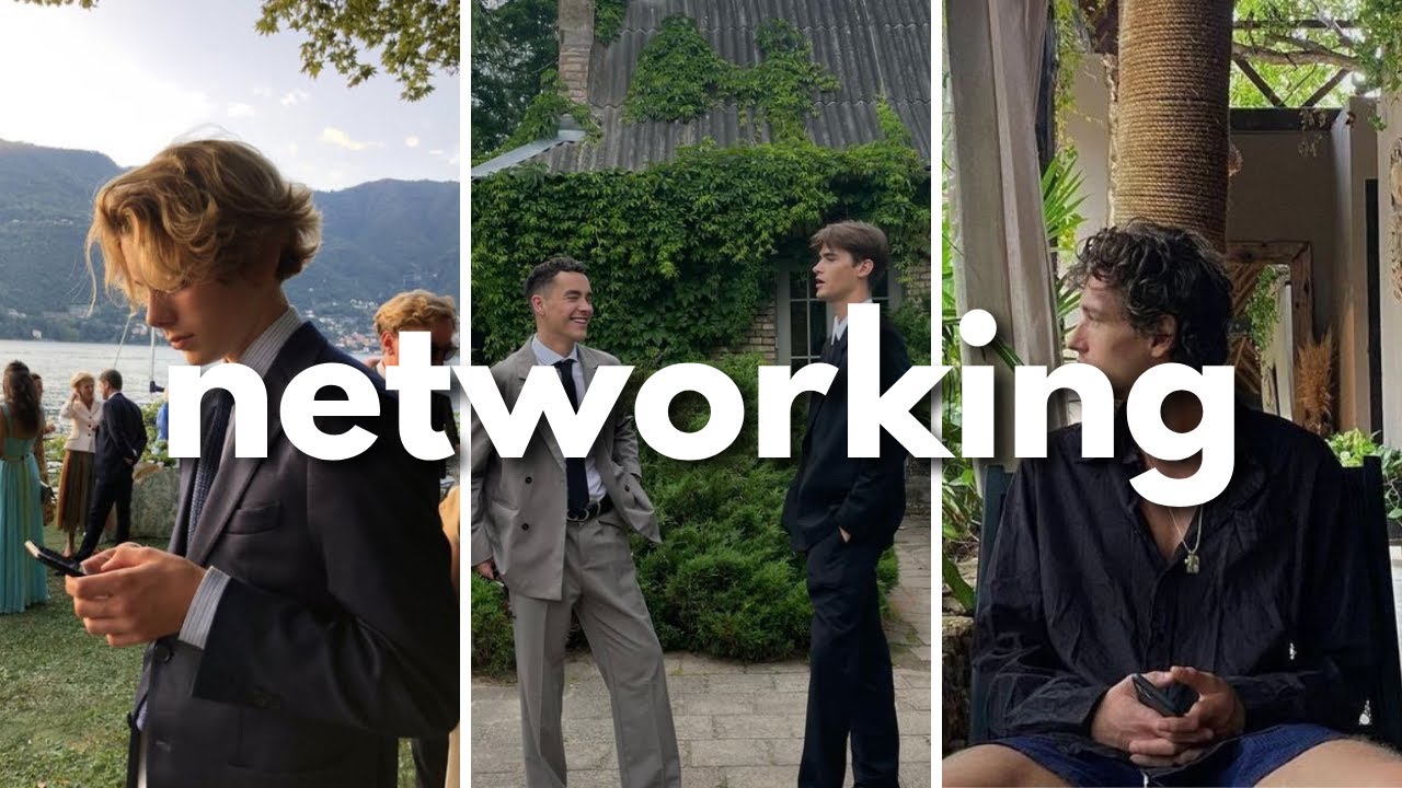 learn the art of socialising and networking as a man - YouTube