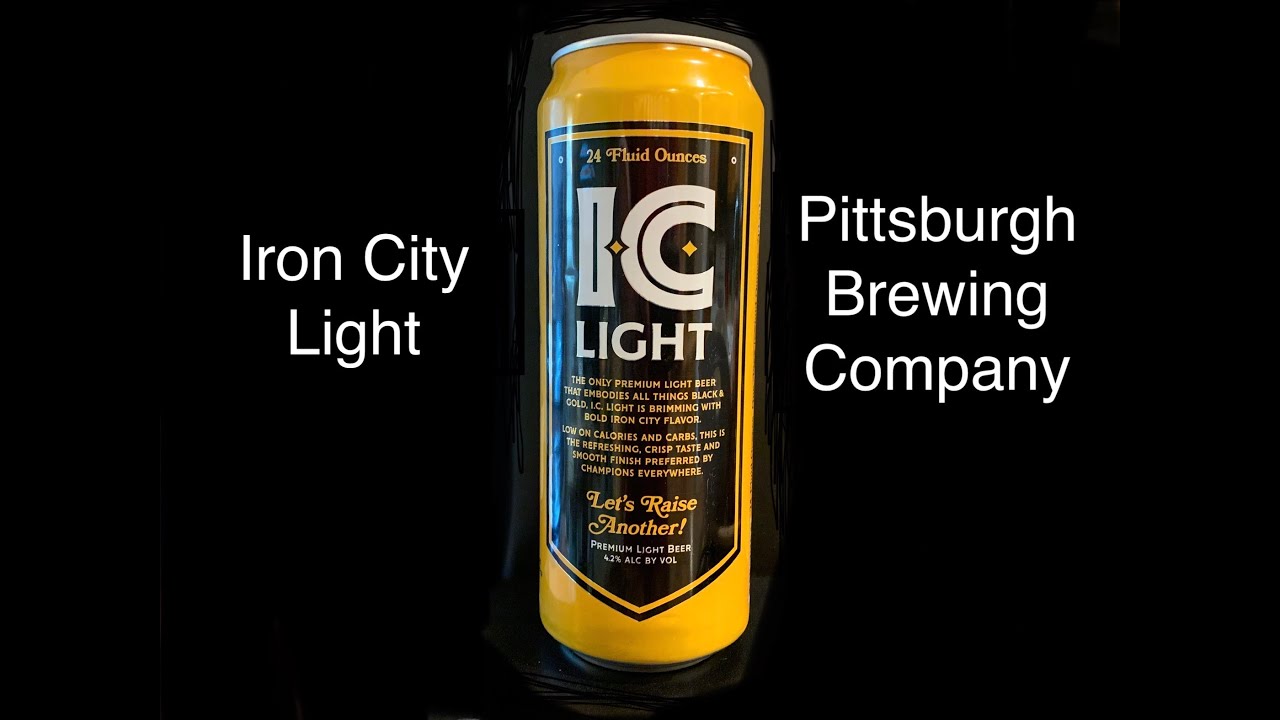 Beer Review 373: Ion City (I.C.) Light, Pittsburgh Brewing Company WTF ...