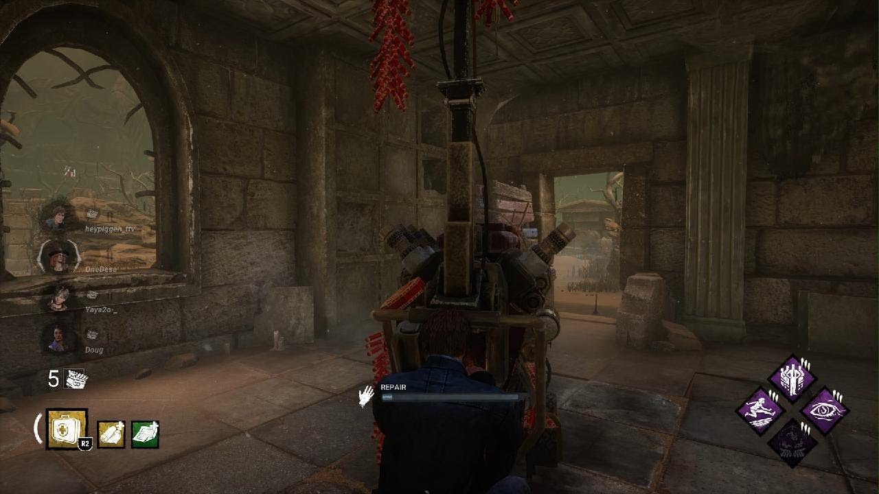 Dead by Daylight_I fart in trappers face as he sets a trap - YouTube