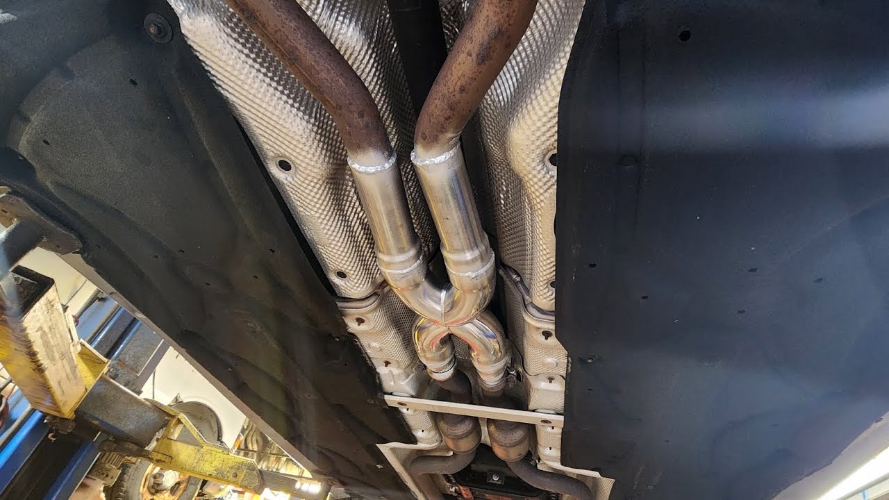 2013 Mercedes-Benz E350 4matic X-Pipe installed. - YouTube