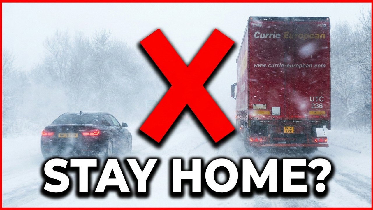 Challenging a Blizzard: The Ultimate Snow Drive - YouTube