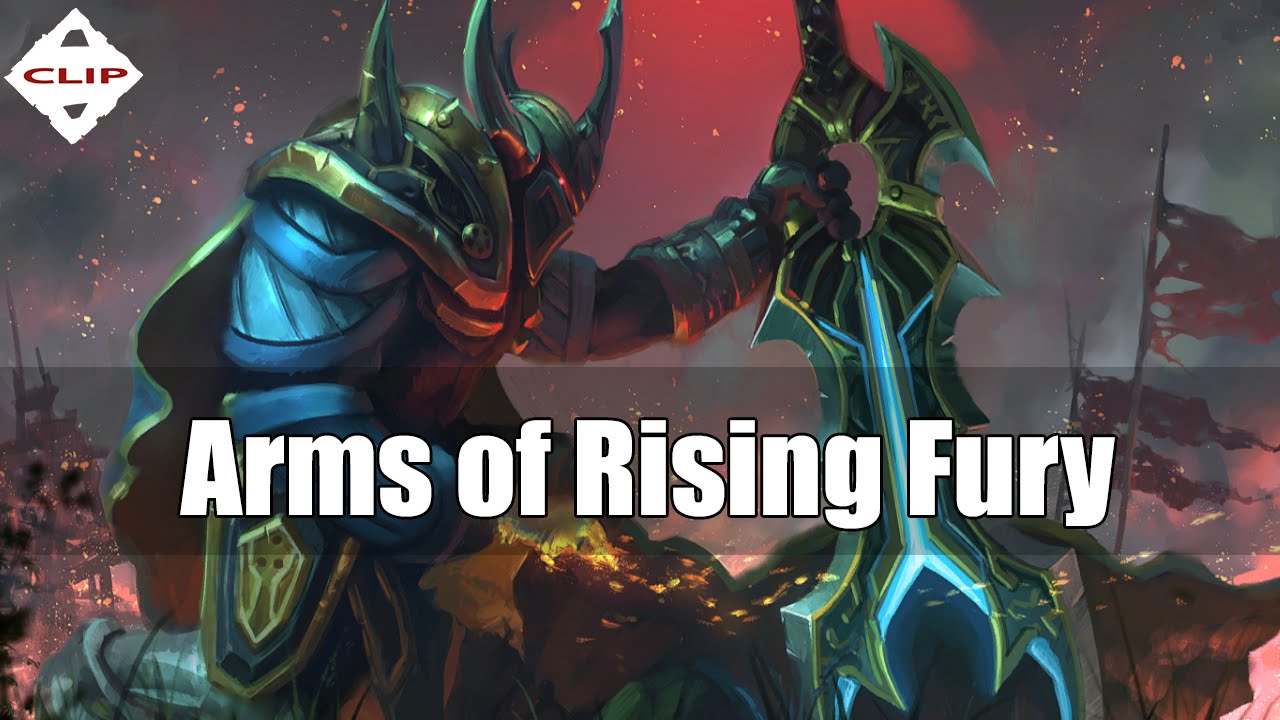 Dota 2 items - Arms of Rising Fury - Sven set - YouTube