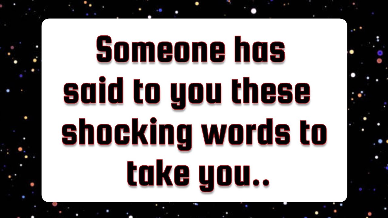 1111🌈God's messages ️Someone has said to you these shocking words to ...