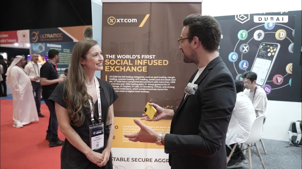 Interview of XT.COM at Crypto Expo Dubai 2023 - YouTube