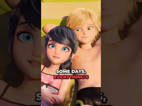 So happy summer is back ☀️ #ladybug #miraculousladybug #miraculous #catnoir #adrienette #mlb #summer