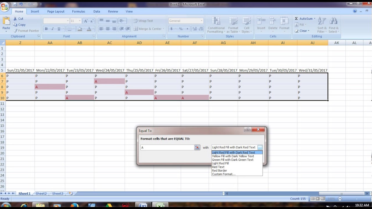 How To Create Attendance Sheet In Excel YouTube how-to-create-attendance-sheet-in-excel-youtube