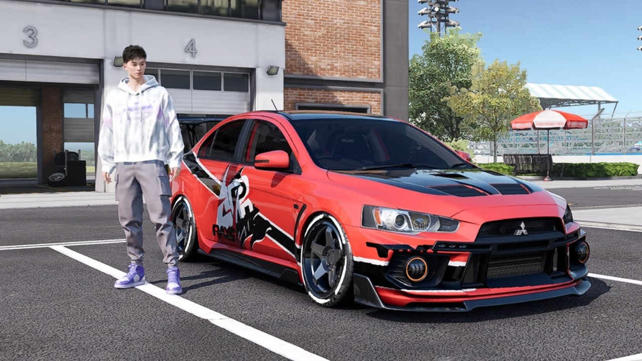 RACING MASTER GAMEPLAY || MITSUBISHI LANCER EVO X🔥 - YouTube