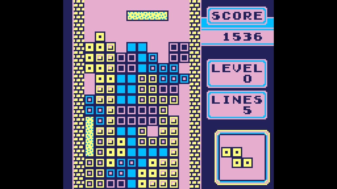 1363: Tetris GB \\ 71480 pts! w/ Super Game Boy 2 - YouTube