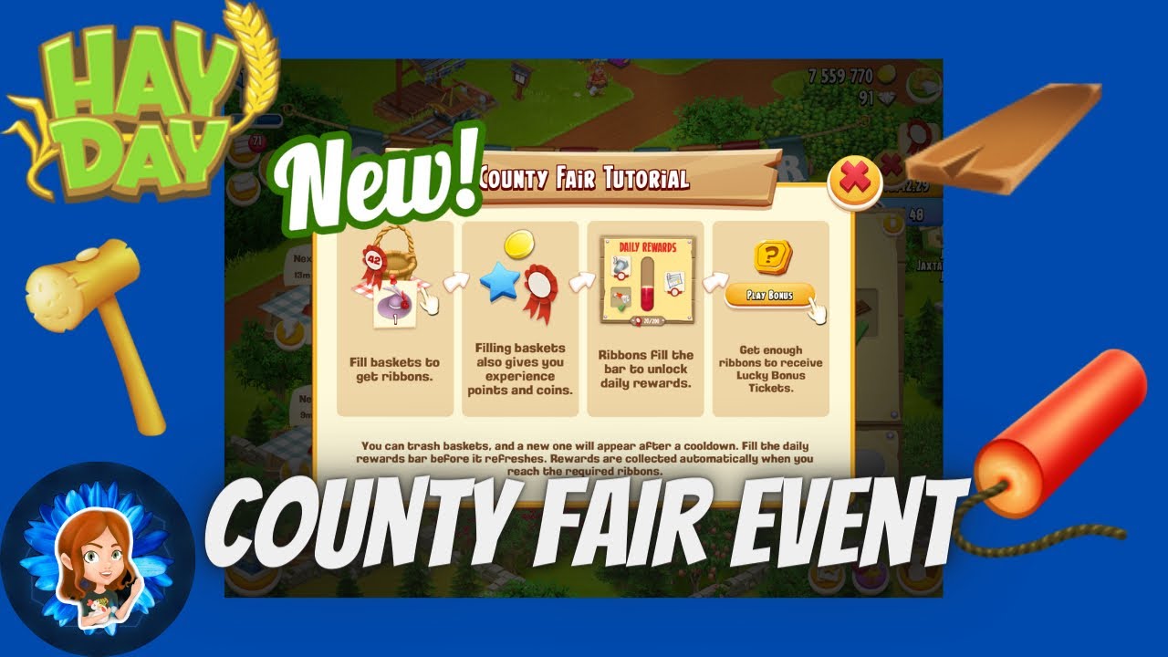 County fair event gameplay and reaction | Hay Day - YouTube