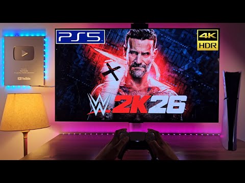 WWE 2K26 (PS5 Slim) 4K HDR 60FPS Gameplay