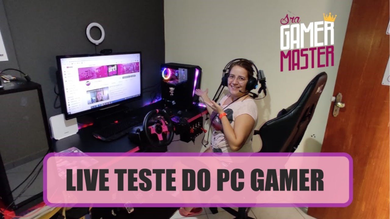 TESTANDO O PC GAMER NOVO - YouTube