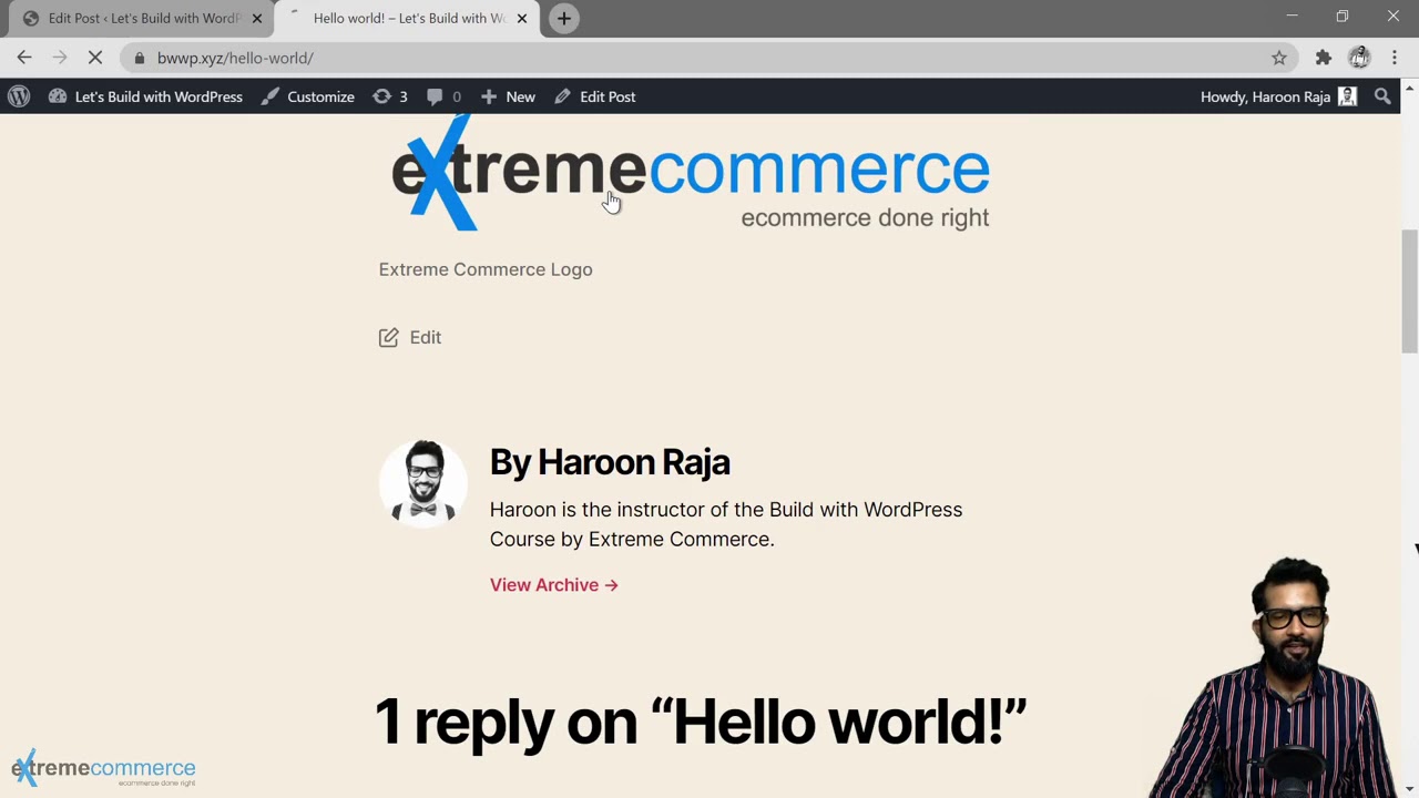 13: Uploading, publishing & importing content | Wordpress | VBC Extreme ...