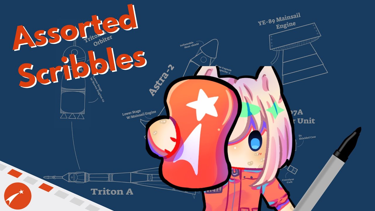More Assorted Scribbles! (REAL) //Drawing |VTuber| - YouTube