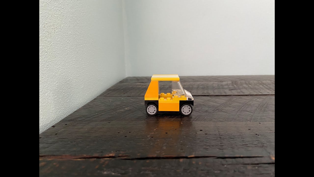 Small Lego car tutorial - YouTube