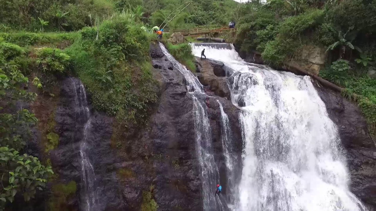 Curug Cikondang Cianjur / Cikondang Waterfalls - YouTube