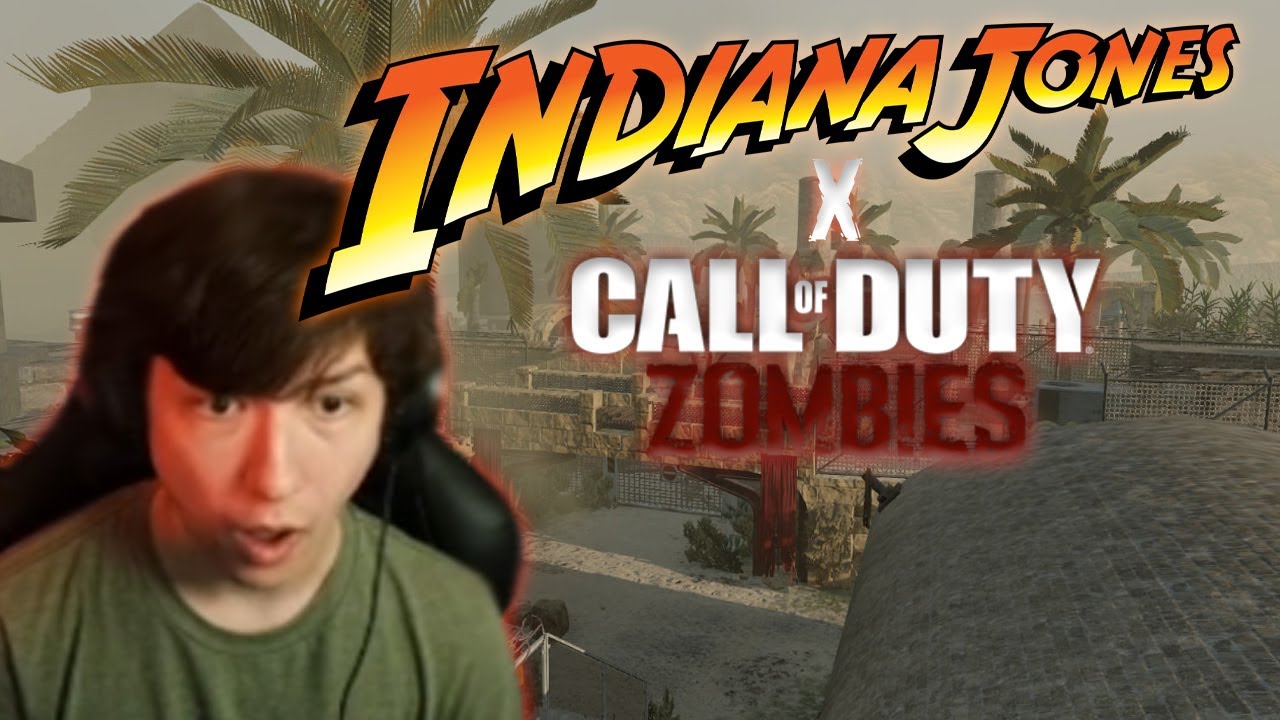 This Indiana Jones custom zombies map is AMAZING! - YouTube