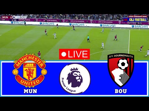 Manchester Utd vs Bournemouth | EPL English Premier League live match today | Pes 21 - YouTube