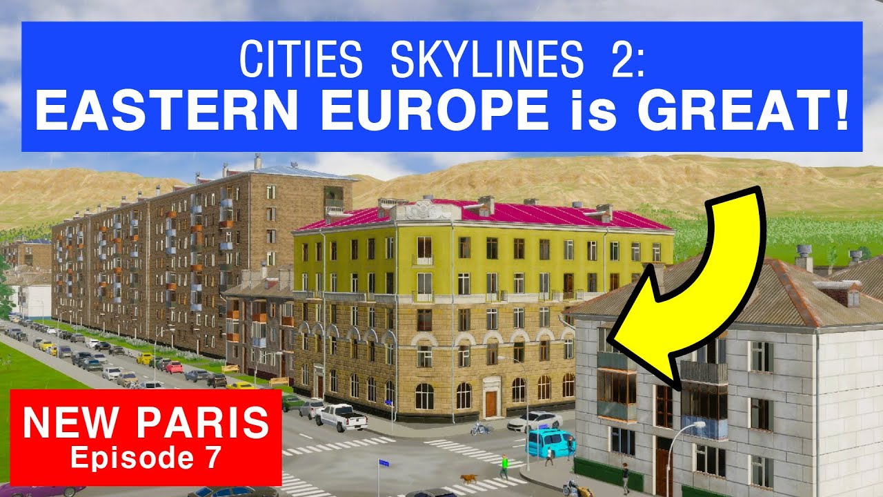 THE EASTERN EUROPE REGION PACK IS GREAT in Cities Skylines 2 - New ...