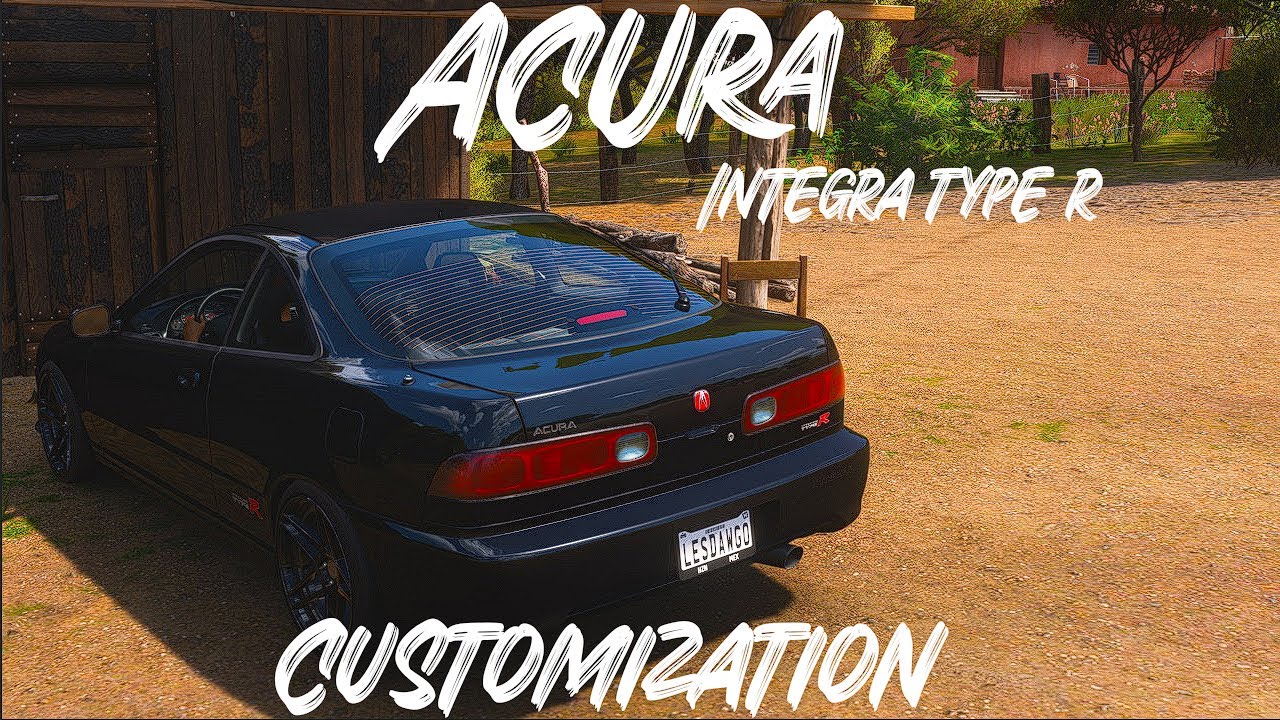 Forza Horizon 5 - Acura Integra Type R Customization - YouTube