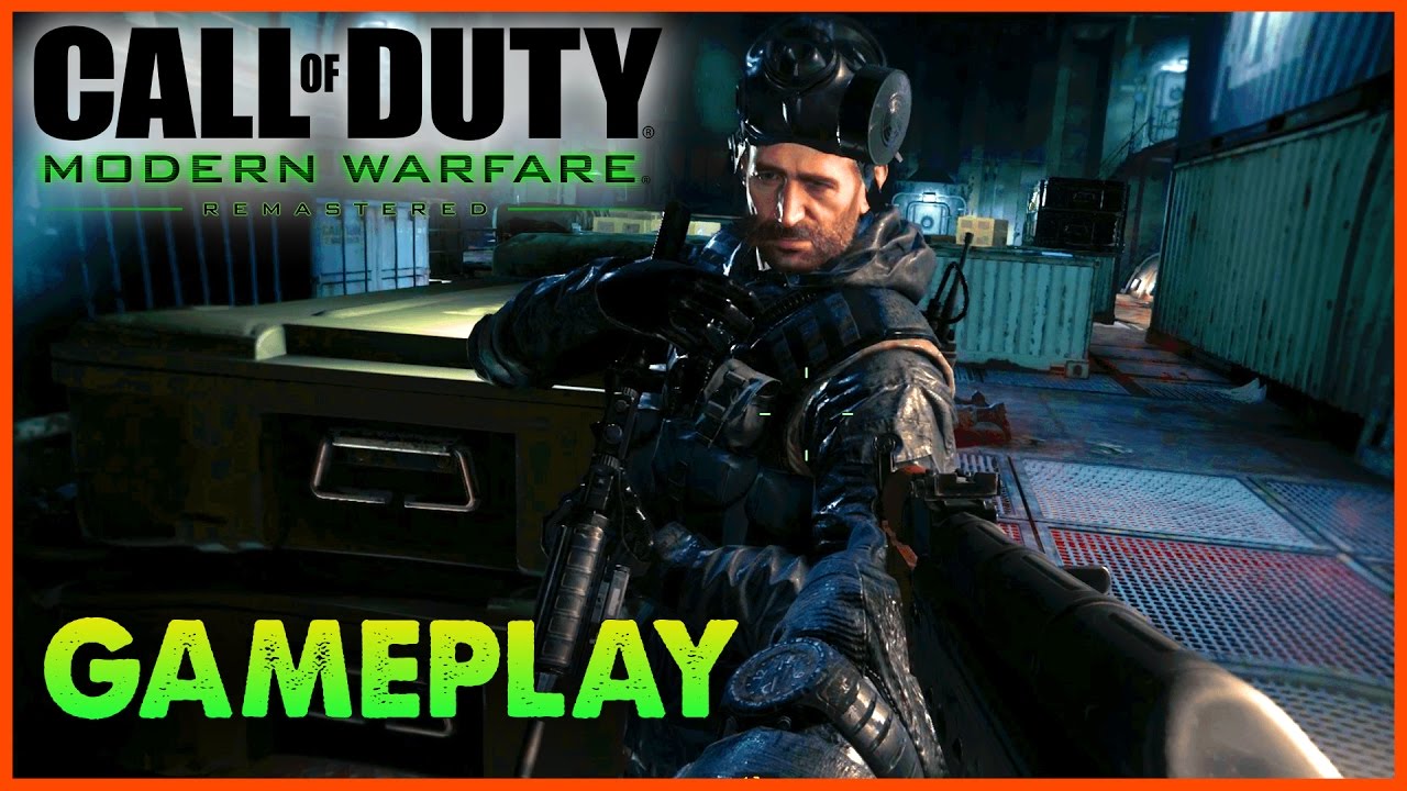 *OMG* EARLY COD 4 REMASTERED GAMEPLAY "THE BEST CALL OF DUTY?" ( Modern ...