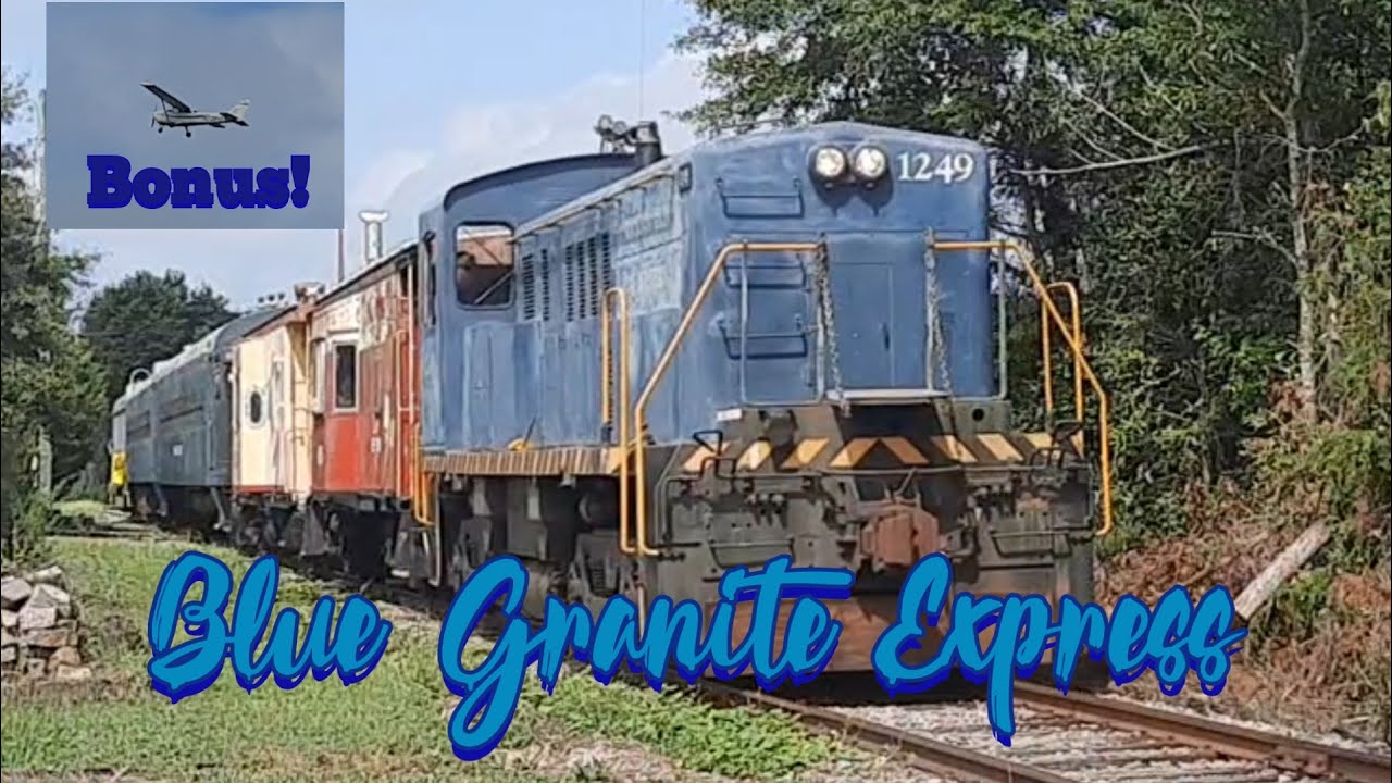 South Carolina Railroad Museum Blue Granite Express - 8/15/20 - YouTube