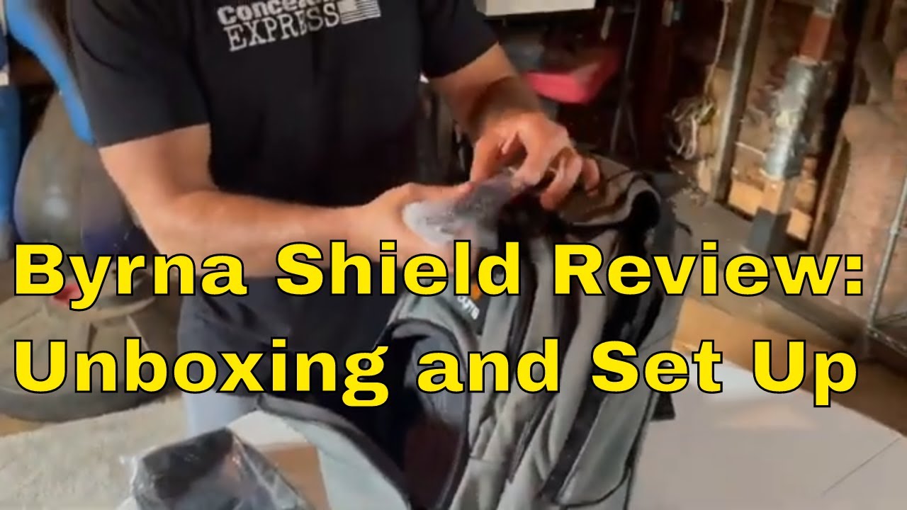 Byrna Shield Review Unbox and Set Up - YouTube
