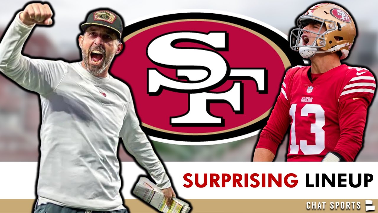 San Francisco 49ers SURPRISE Starting Lineup Revealed By ESPN Pre-NFL ...