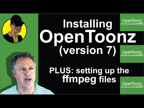 OpenToonz Tutorial - Installing a new version of OpenToonz (7) & the ffmpeg files - YouTube