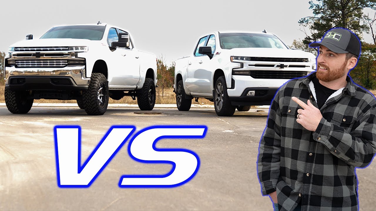 Lifted vs Stock Chevy Silverado (+ GIVEAWAY) - YouTube
