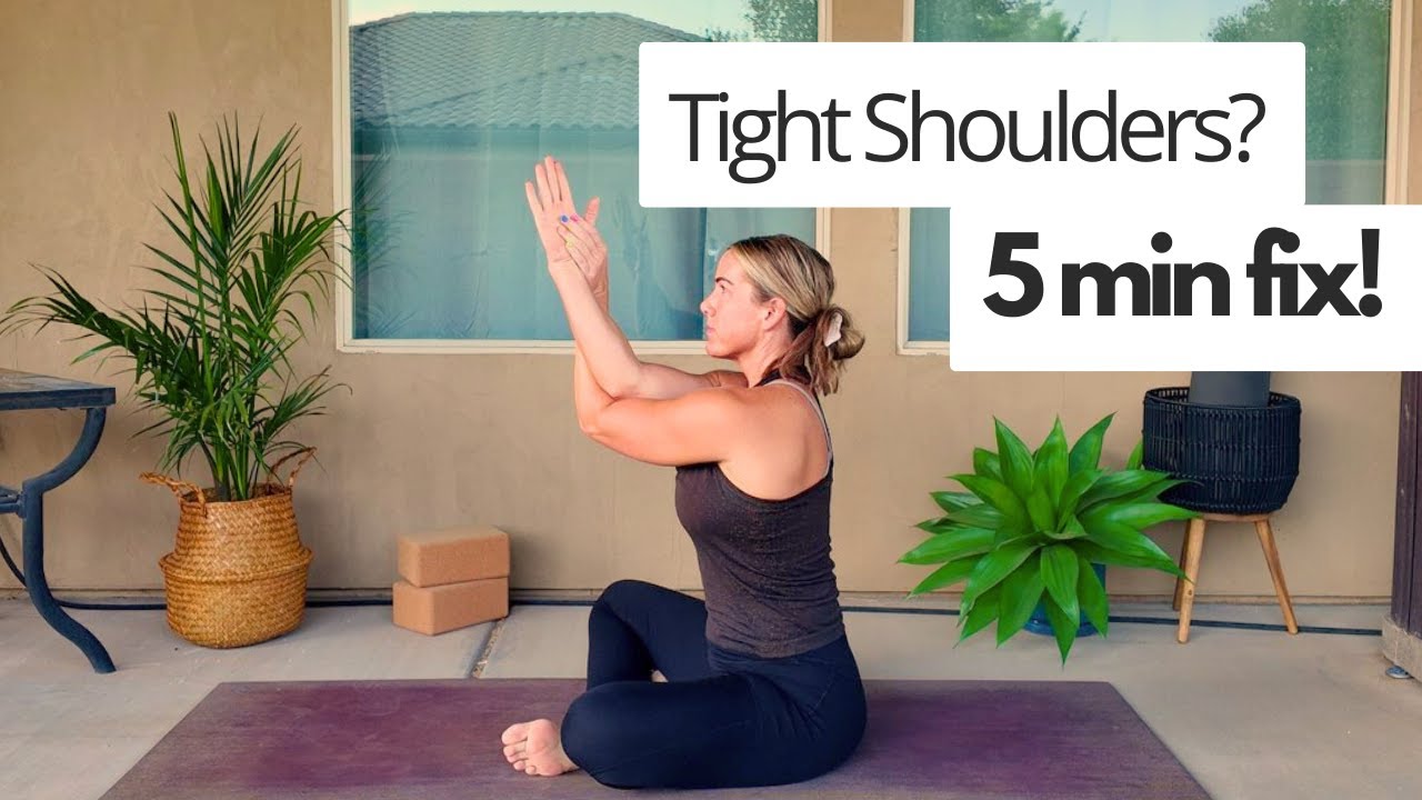 Daily Shoulder Stretch | Just 5 Minutes to Release Tension - YouTube