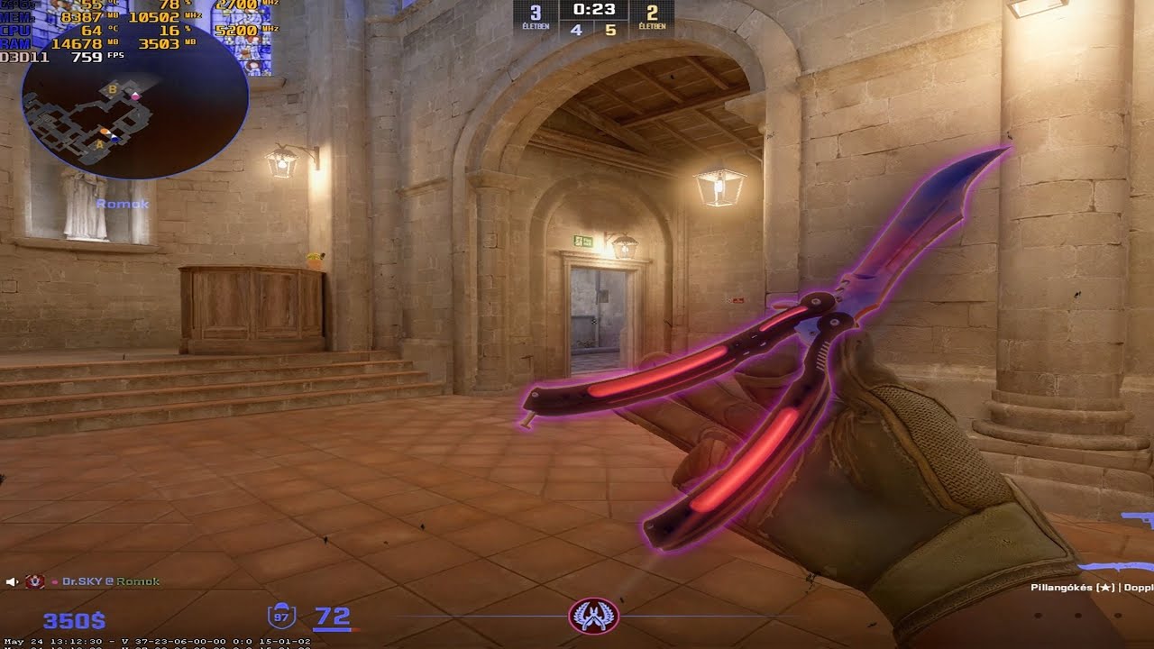 CS2 | Inferno | 27kills 2223 sebzés | RTX 4090 | - YouTube