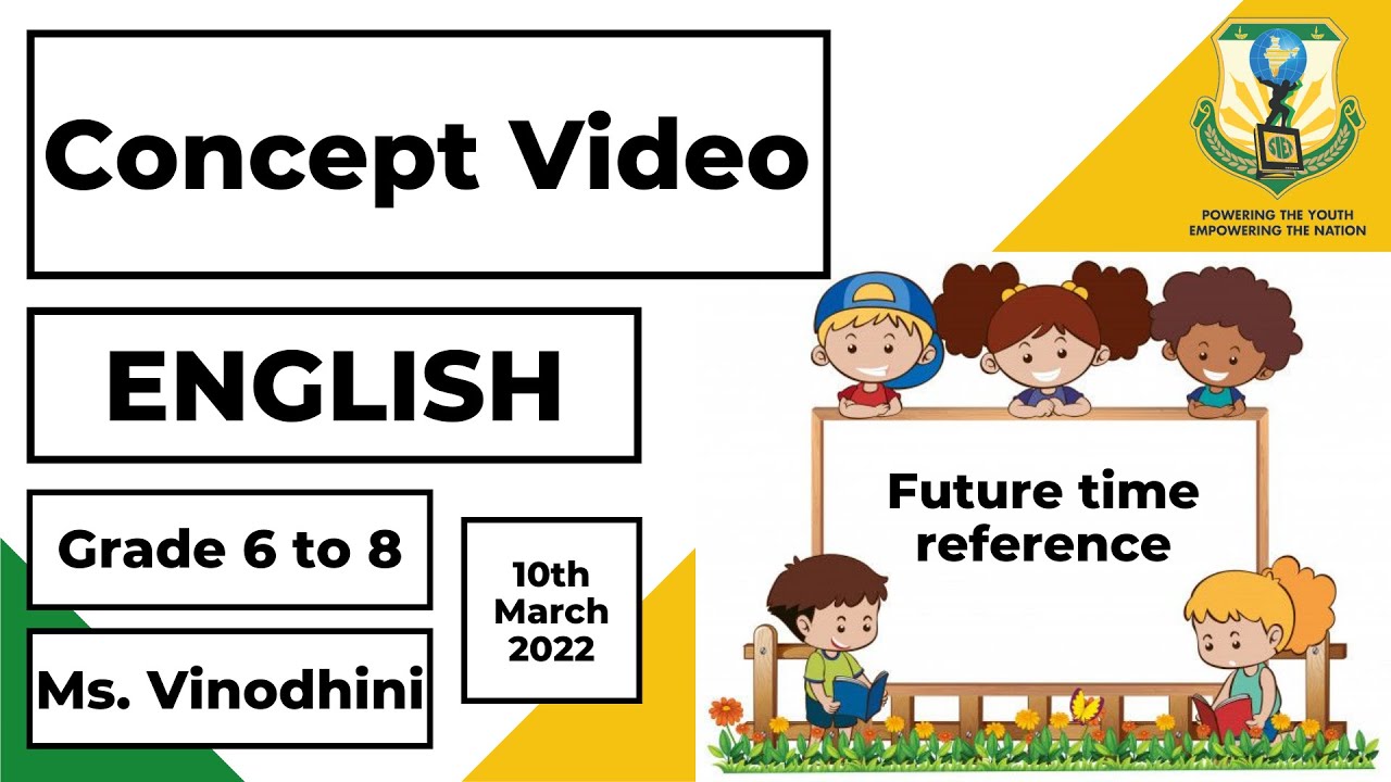 Future time reference | Grammar | Grade 6 to 8 | English | Concept ...