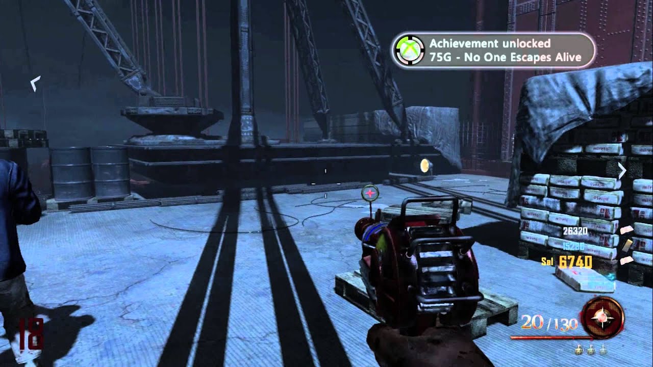 Black Ops 2 - Mob Of The Dead ZOMBIES Gameplay - Pack-A-Punched Death ...