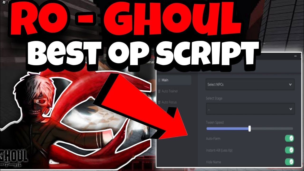 [NEW] Ro-Ghoul Hack Script Auto Farm, Auto Train, Auto Kagune Roblox - YouTube