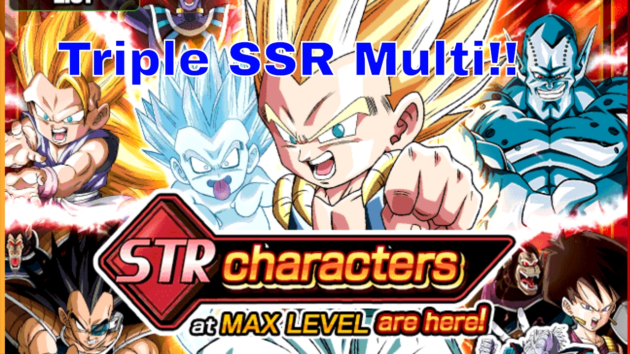 Dokkan Battle: STR Type Summons Triple SSR Multi!!! - YouTube